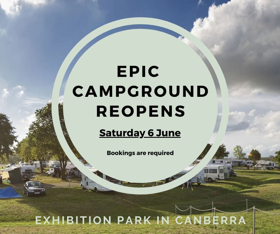 Campground & Caravan Sites Reopening 6th June 2020 - EPIC