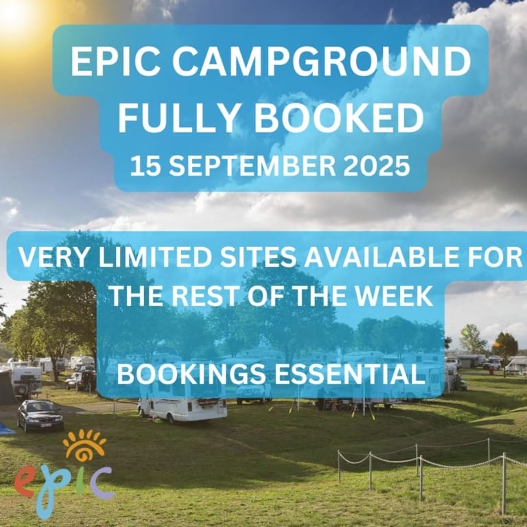 Campground 15 September 2025 – Fully Booked – Spring Bookings Essential ...